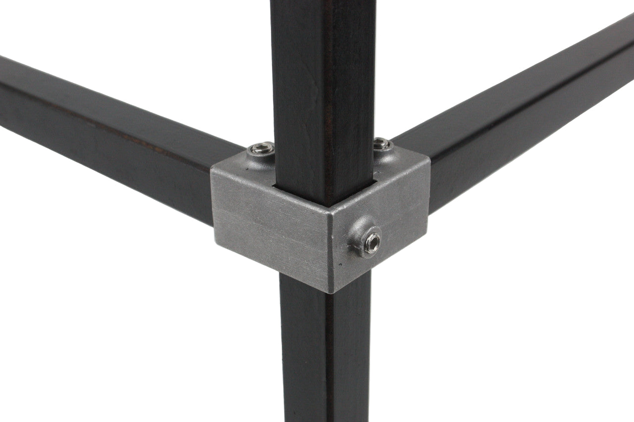 4 Way Corner for Build-A-Frame 1" Square Tube Connectors. Buy 4 or mor ...